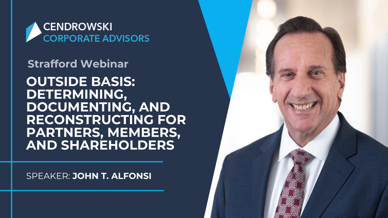 Outside Basis: Determining, Documenting, and Reconstructing